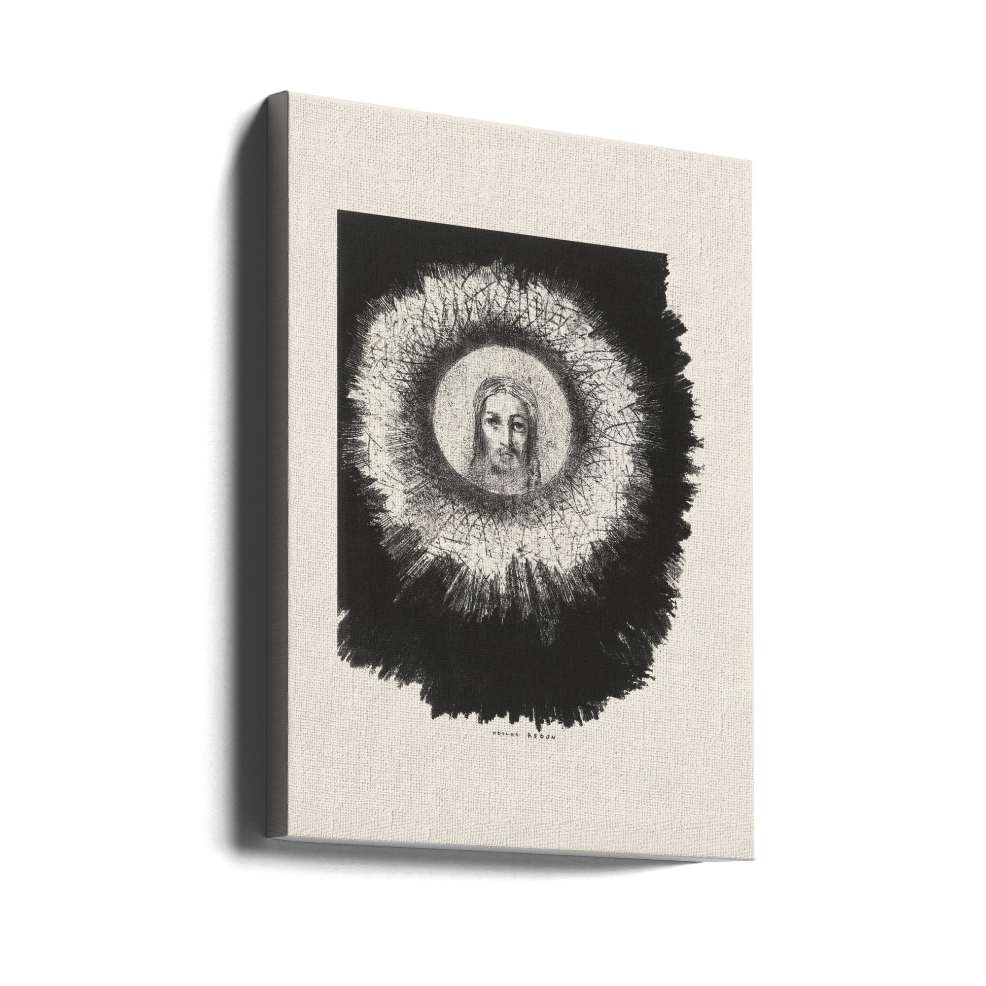 Wall art And the Face of Christ Shone In the Disk of the Sun